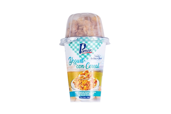 Yogurt con Cereal Azucarado Pomar - Vaso 165g - LEVELMA